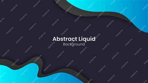 Premium Vector Abstract Gradient Liquid Background