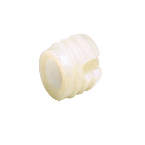 Nylon Dowel 10mm With M6 Thread Pack Of 100