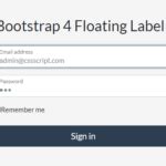 Float Label Pattern Implemented In JavaScript Floatl CSS Script