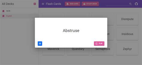 Github Fiyazbinhasanflashcards Learning Blazor By Creating A Flash Cards Application
