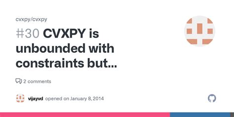 cvxpy is unbounded with constraints but bounded without constraints