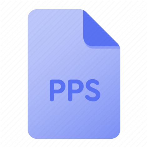 Document Extension File File Format Page Pps Icon Download On Iconfinder