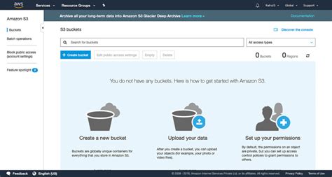 Cómo Crear Un Cubo S3 Almacenamiento De Objetos En Amazon Aws