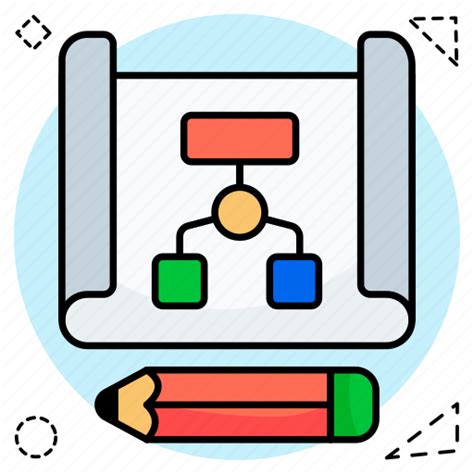 sitemap flowchart flow diagram hierarchy algorithm icon download