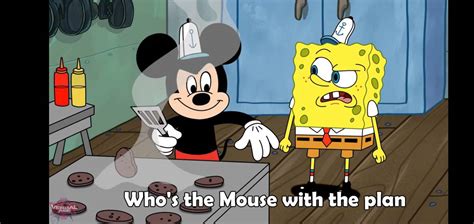 Mickey Vs Spongebob By Lexi Mouse On Deviantart