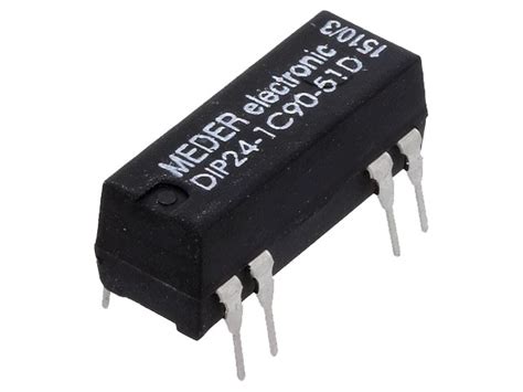 РЕЛЕ РИД 24V DC 0.5A DIP24-1C90-51D | Hit-electronics.co ...
