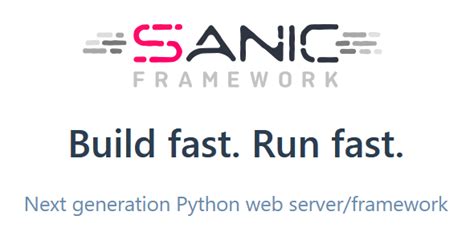 sanic ——python函数变成api的神器 sanic api csdn博客