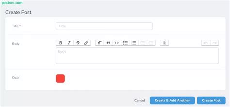 how to add color picker field to laravel nova postsrc