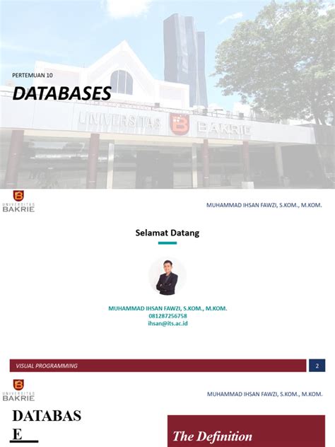 Pertemuan 10 Pdf Databases Relational Database