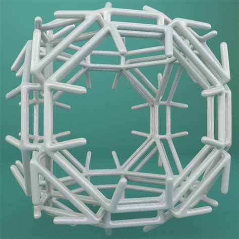 Geometric Shape 177 3d Model 9 Max Fbx Free3d