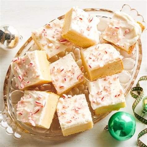 Best Peppermint Sugar Cookie Bars