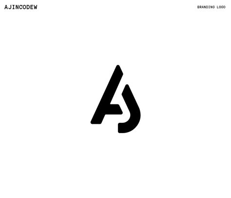 Ajincodew Coding Logo Tech Logo Brand Identity Behance
