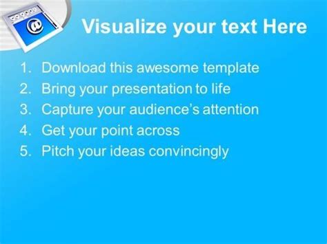 internet browser global connectivity powerpoint templates ppt