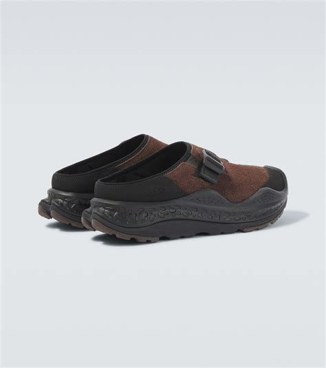 Ora Primo Ext Suede Mules In Brown Hoka One One Mytheresa