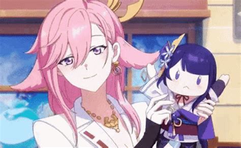 Genshin Impact Yae Miko Gif Genshin Impact Yae Miko Raiden Ei Discover Share Gifs