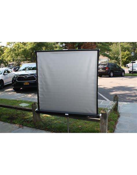 Sears 40x40in Lenticular Projection Screen Camera Concepts