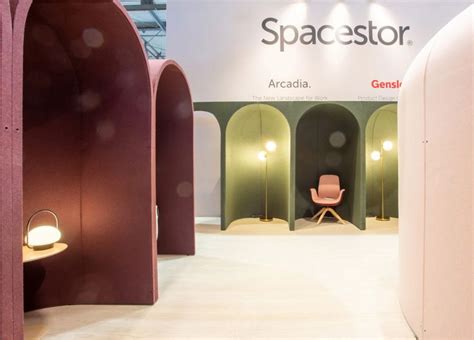 Arcadia Workspace Partitioning System By Spacestor Dezeen Showroom Work Space Office