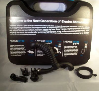 Nexus ISTIM ElectroSex Tens Unit Machine Kit Review Kinky World
