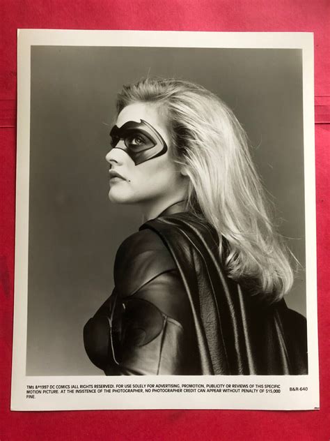 Alicia Silverstone As Batgirl In Batman And Robin Original Press