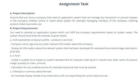 Application System Development Assignment Help By Experts