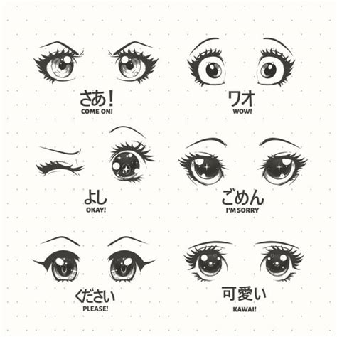 Anime Eyes Illustrations Royalty Free Vector Graphics And Clip Art Istock