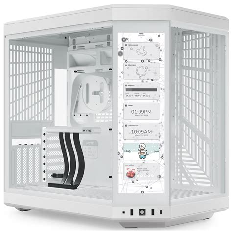 Buy Hyte Y70 Touch Tempered Glass Mid Tower Case Snow White [cs Hyte Y70 Ww L] Pc Case Gear