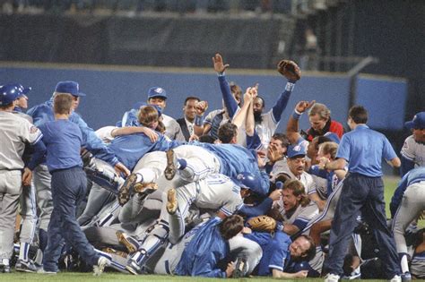 Today In Blue Jays History Jays Win Their First World Series