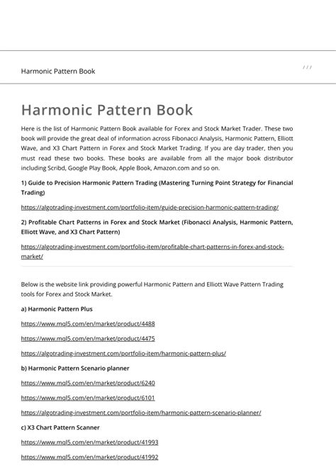 Ppt Harmonic Pattern Book Powerpoint Presentation Free Download Id11329634 Ppt Harmonic Pattern Book Powerpoint Presentation Free Download Id11329634