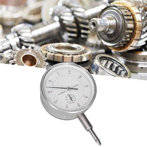 Yohooo Test Dials Indicators Dial Indicator Kit White Face 0 04in