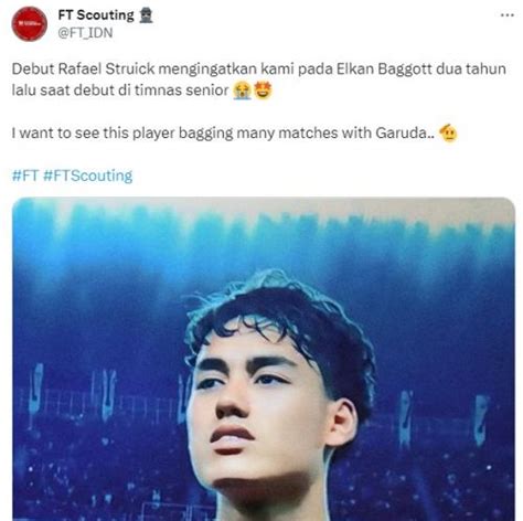Debut Gila Rafael Struick Bersama Timnas Indonesia Langsung Disamakan Dengan Elkan Baggott