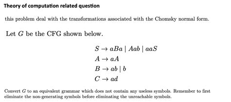 Solved Theory Of Computation Related Question
