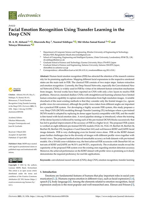 Solution Face Recognition With Partial Occlusion Electronics 10 01036