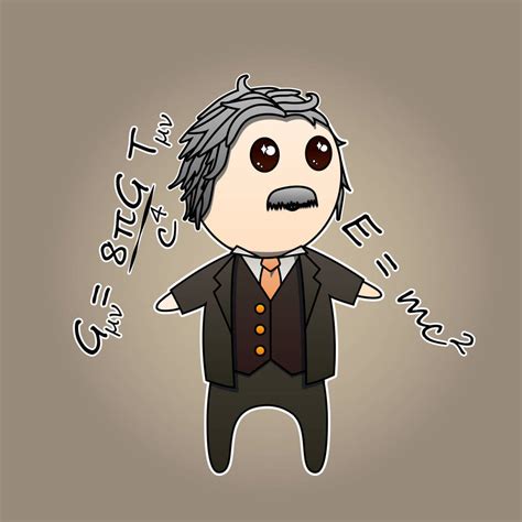 Chibi Albert Einstein By Andrescutestuff On Deviantart