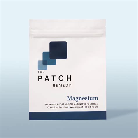 Magnesium Patches Pain And Stress Relief The Patch Remedy