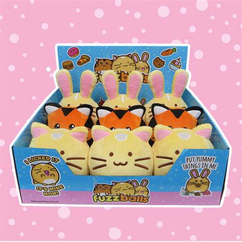 Whisky The Cat Plush Toy Fuzzballs
