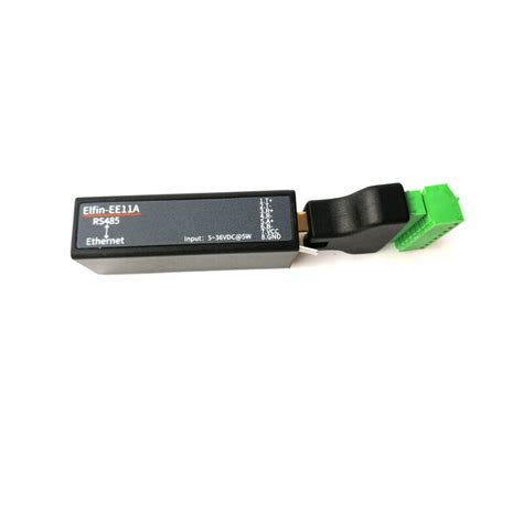 직렬 포트 rs485 이더넷 장치 서버 모듈 elfin ee11a tcp ip 텔넷 모드버스 tcp 프로토콜 지원 iot 장치