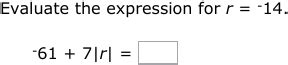 IXL Evaluate Variable Expressions Involving Integers Year Maths Practice