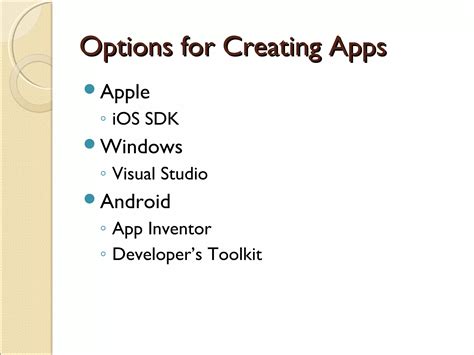 Synapseindia Android Apps With App Inventor Ppt