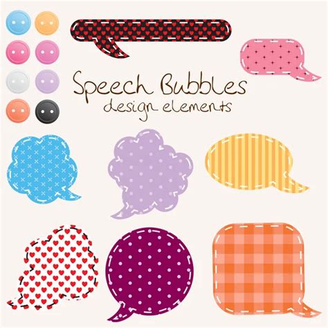 Different Speech Bubbles Stock Photo Yganko 8444558