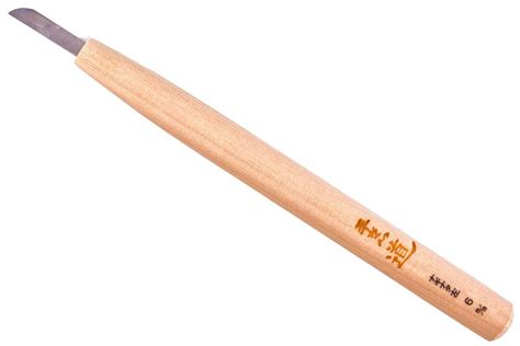 Michihamono Rounded Radius Skew Chisel 6mm Wood Carving Tool Aogami No
