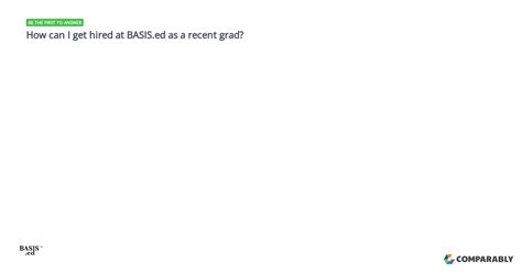 How Can I Get Hired At Basised As A Recent Grad Basised Questions