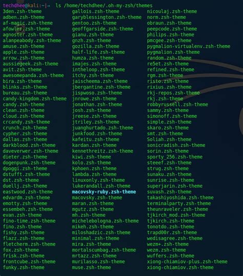how to install zsh in kali linux make terminal colorful tech dhee