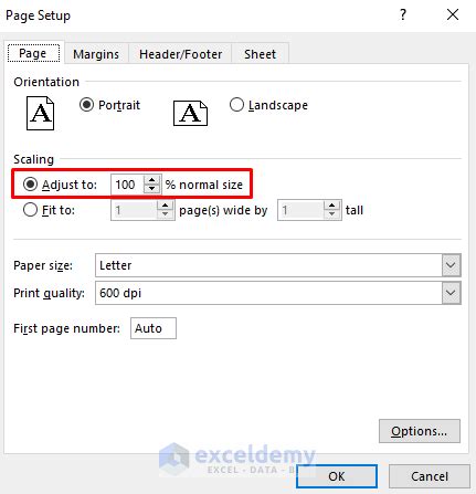 How To Increase Font Size For Printing In Excel 2 Suitable Ways