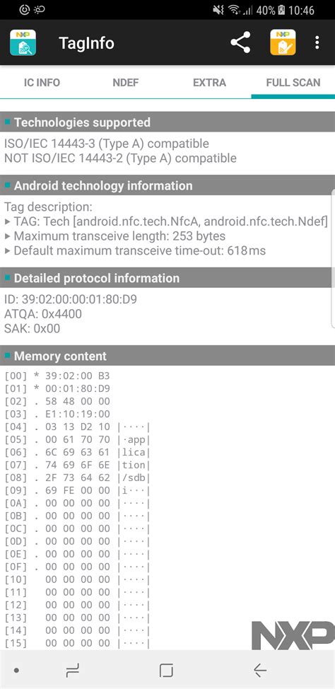Request Android Nfcatransceivebyte Command What Is The Sequence