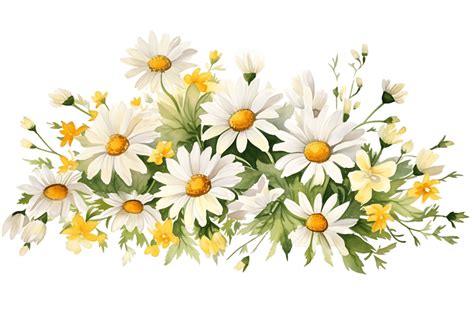 Daisy Border Pngs For Free Download