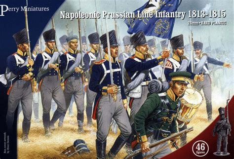 Napoleonic Prussian Line Infantry And Volunteer Jagers 46