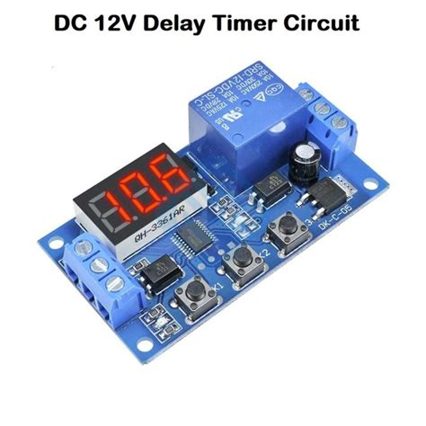 12v De Lay Timer Circuit Dc 12v Dc12v Infinite Cycle De Lay Timing Ti Mer Relay On Off Switches