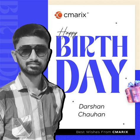Happy Birthday Darshan Chauhan 🎂 Happy Birth Team Hope Happy