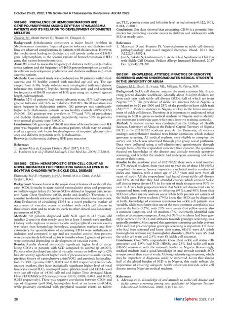 Pdf 5613463 Prevalence Of Hemochromatosis Hfe Gene Polymorphism Among
