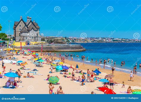 Cascais Portugal May 31 2019 Palace Of Duques Of Palmela Viewed